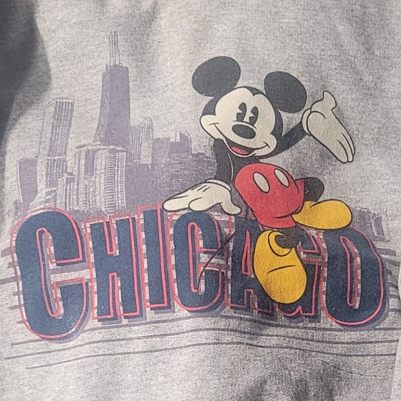 Disney | Tops | Mickey Mouse Chicago Hoodie | Poshmark